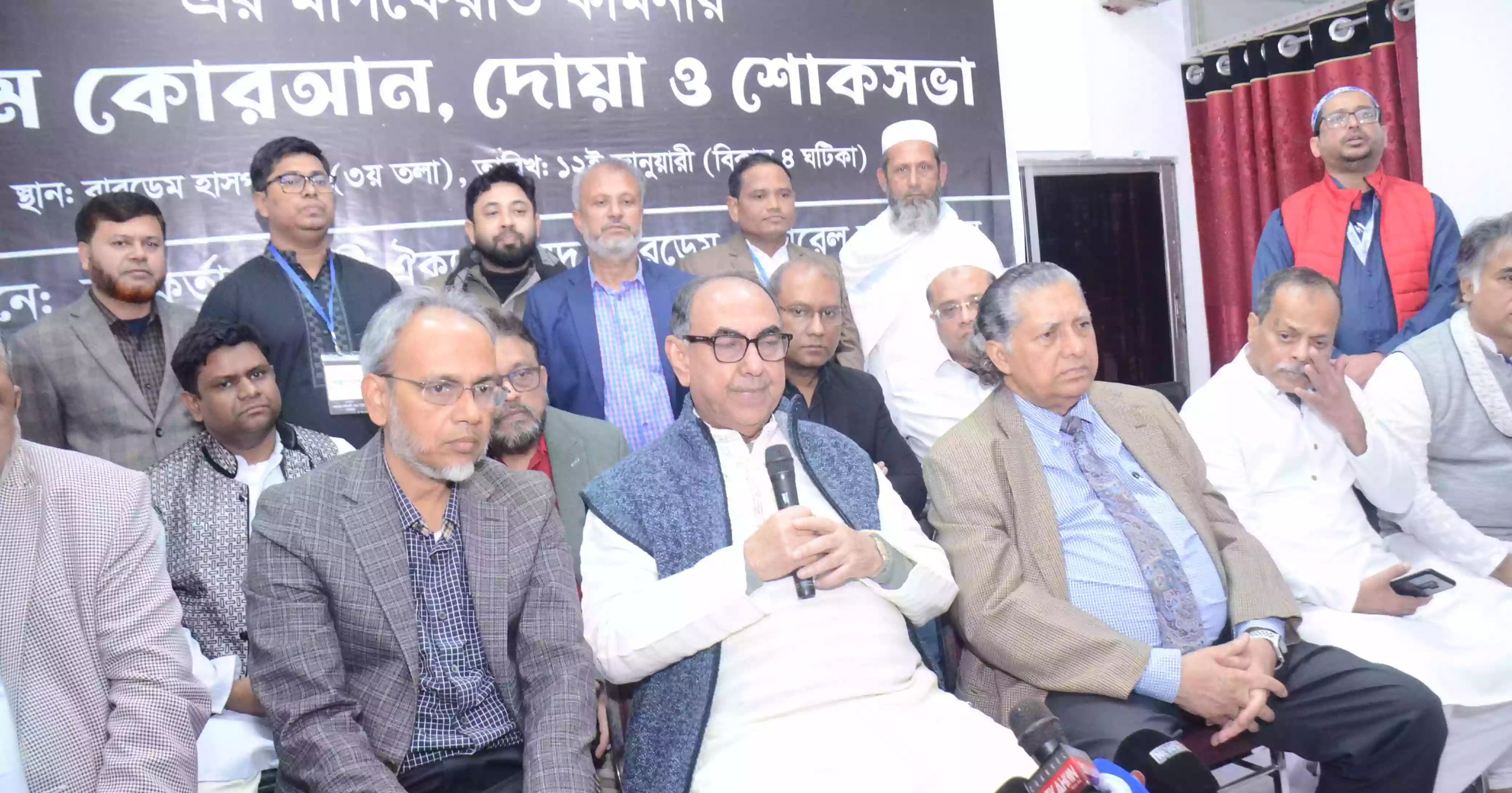 Mirza Abbas alleges plot to destabilise country, vows not to fall into trap