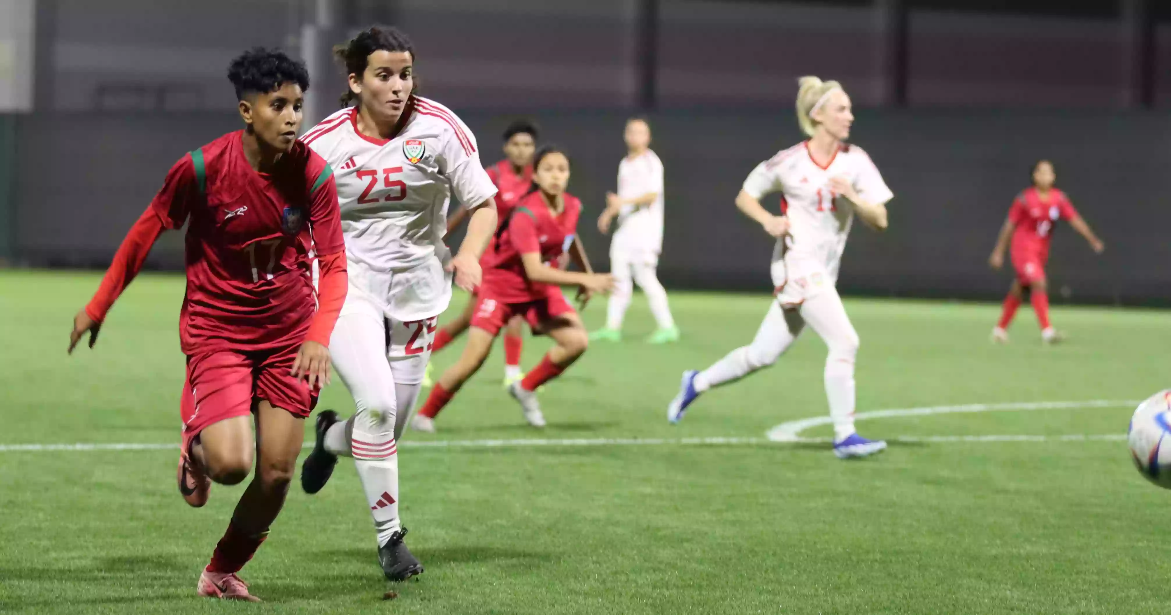Bangladesh Women's Football team concede defeat against hosts UAE in ...