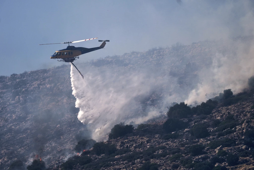 Wildfire near Athens triggers evacuations amid heat wave