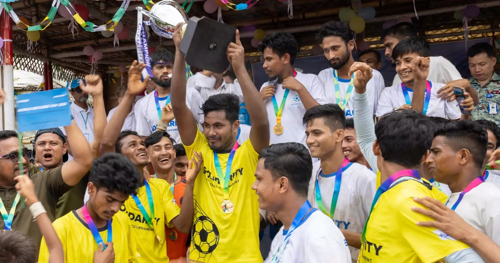 Rohingya team wins World Refugee Day solidarity football match in Cox's ...