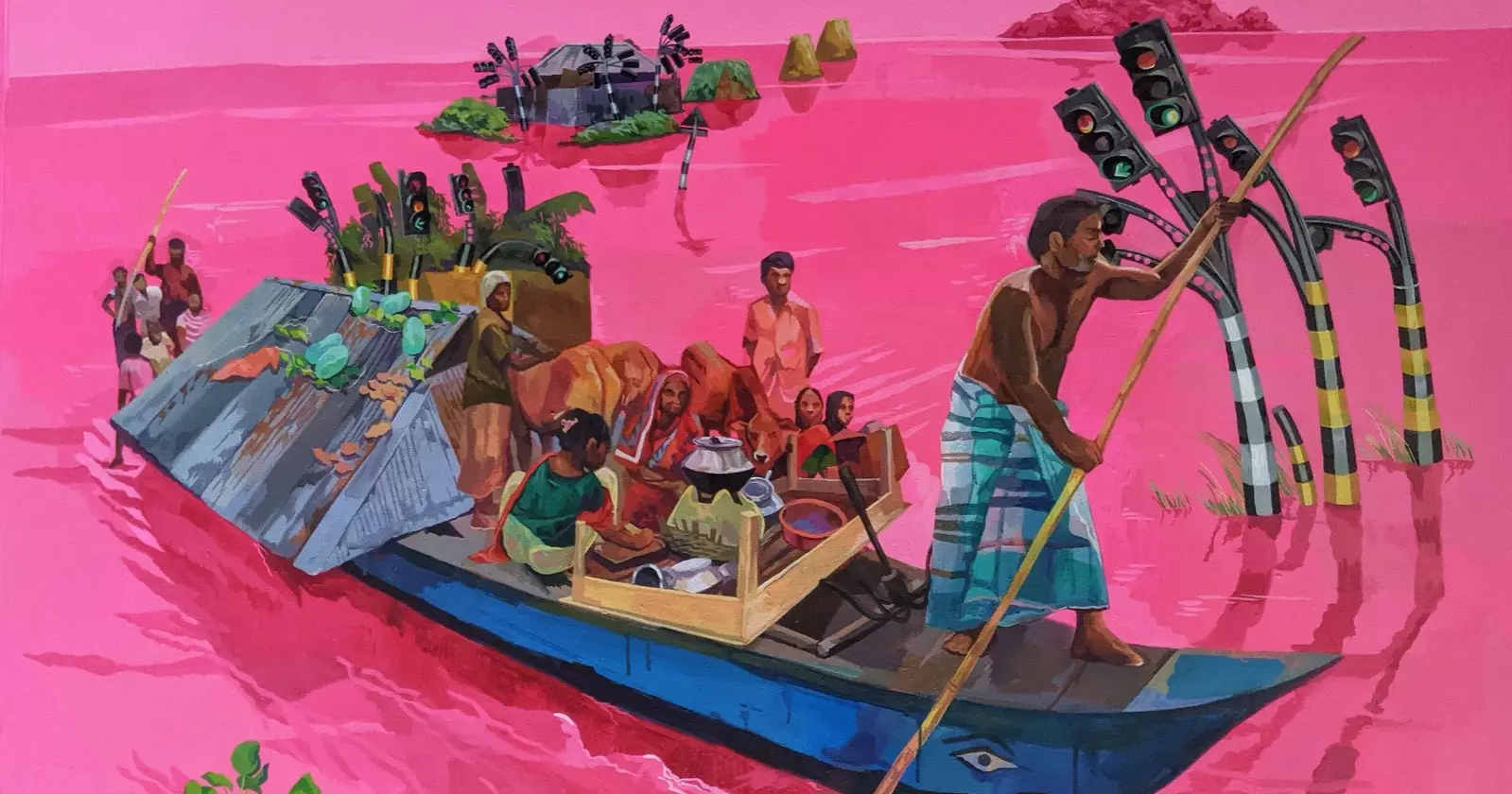 Platforms showcases Auntora Mehrukh Azad’s solo exhibition ‘Solastalgia ...