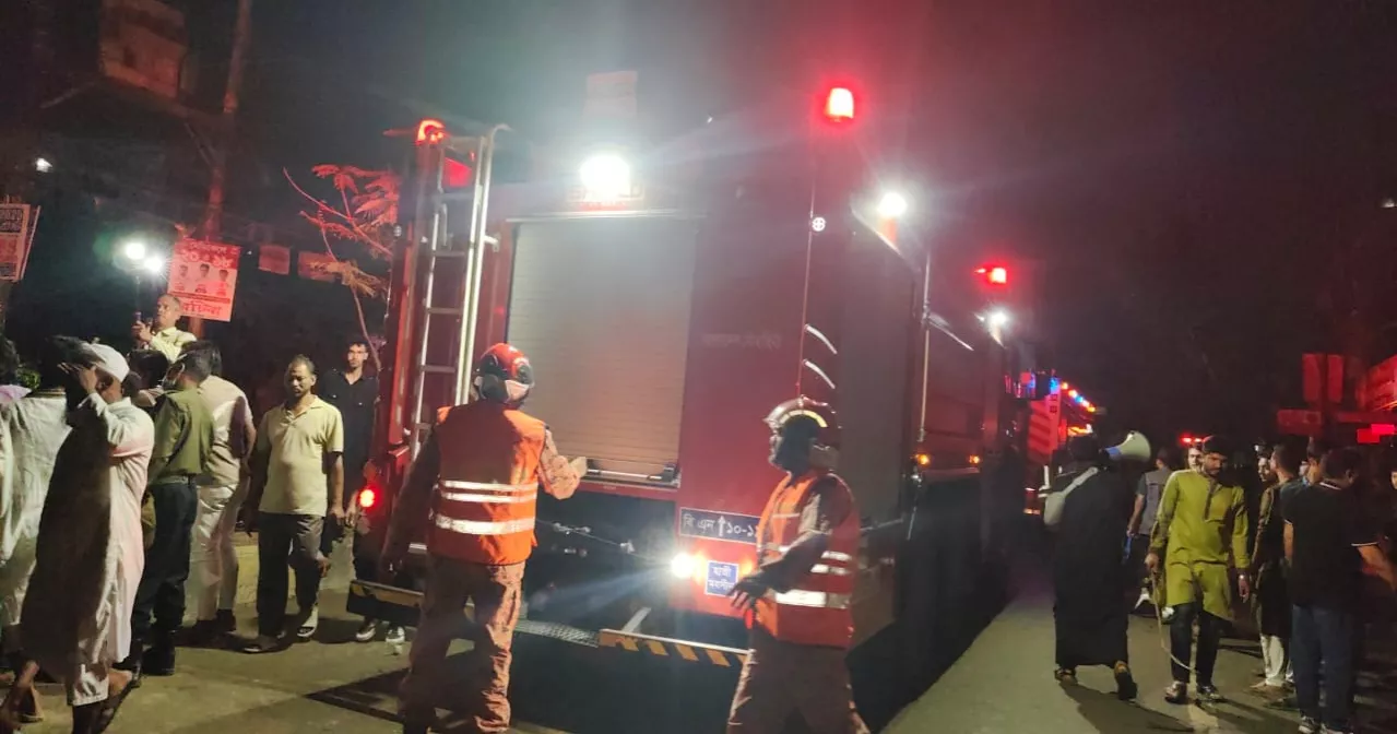 Khilgaon fire brought under control after two hours of efforts