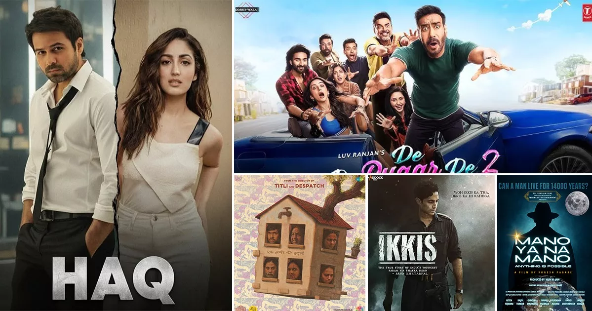 New Bollywood Movie List for November 2025: 10 Best Hindi Films