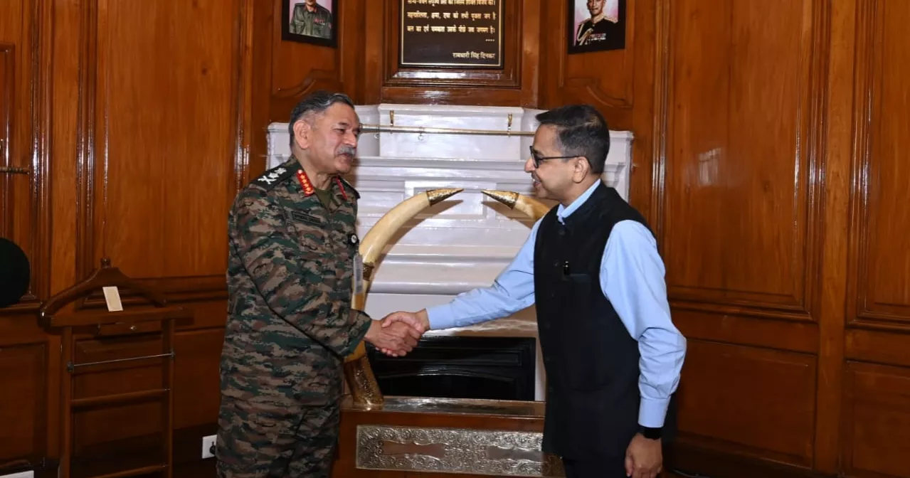 Indian Army Chief, High Commissioner Verma discuss geostrategic issues