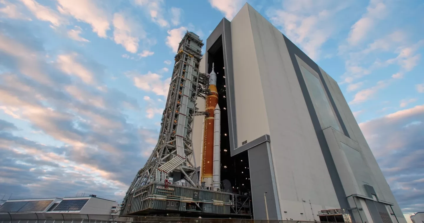 NASA’s new moon rocket rolls to launch pad ahead of possible February ...