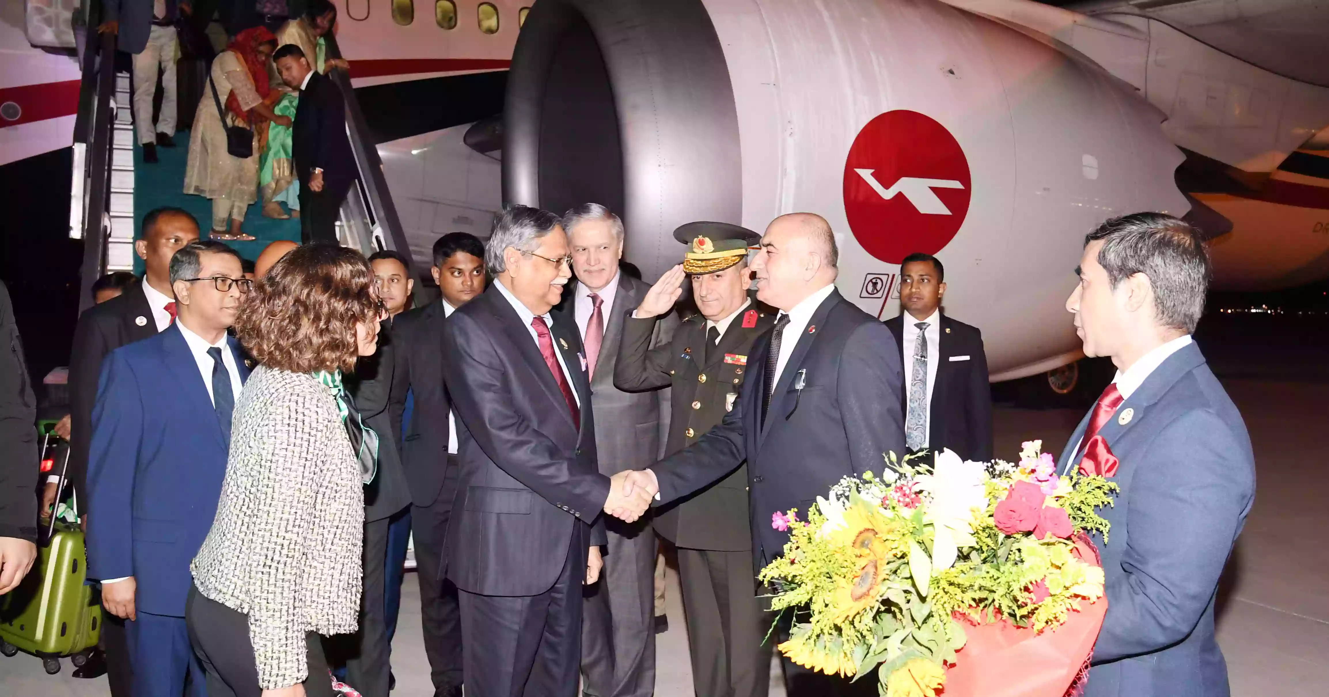 President Shahabuddin reaches Turkey to attend Erdogan's oath-taking