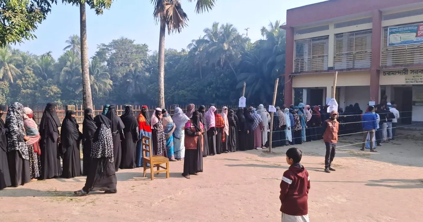 In a first, the women of ultra-conservative Rupsha South vote to choose ...