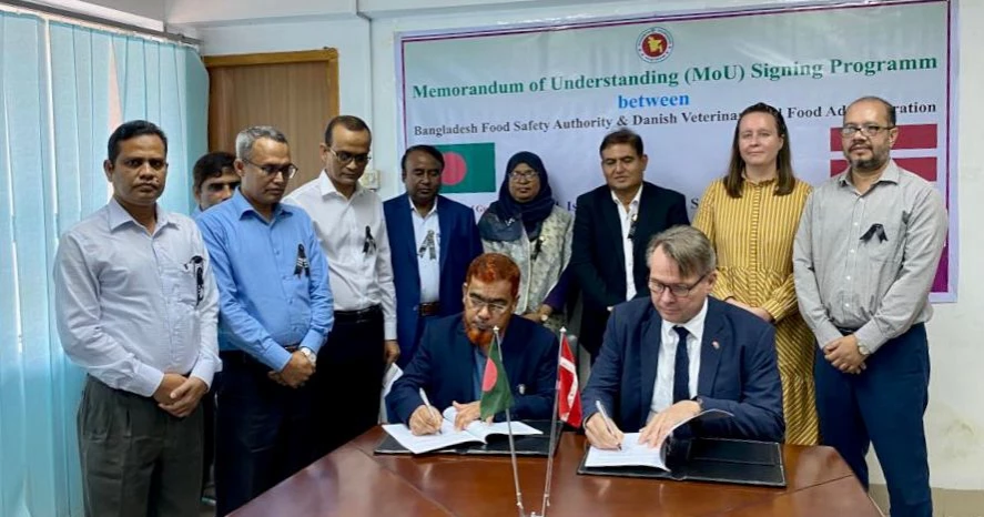 Denmark signs MoU with BFSA on food safety, sustainable production