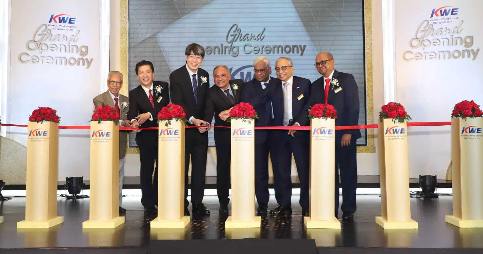 Japanese Ambassador joins KWE’s Bangladesh operations launching prog