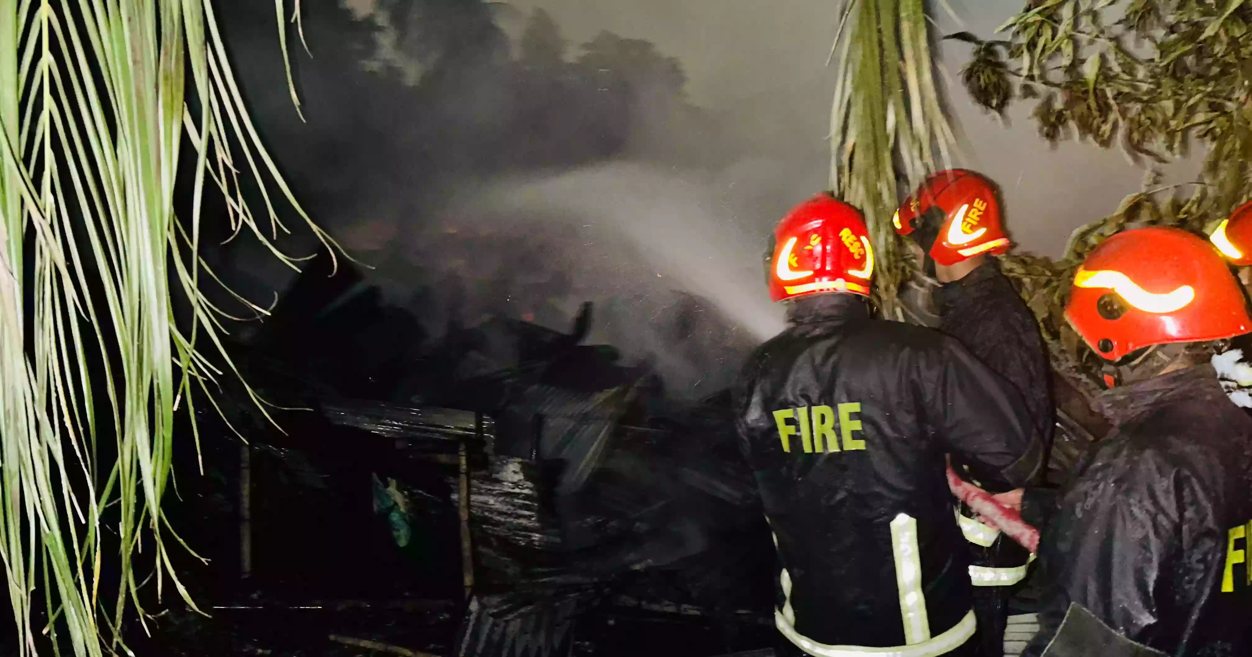 Karwan Bazar slum fire: Firefighters recover 2 burnt bodies