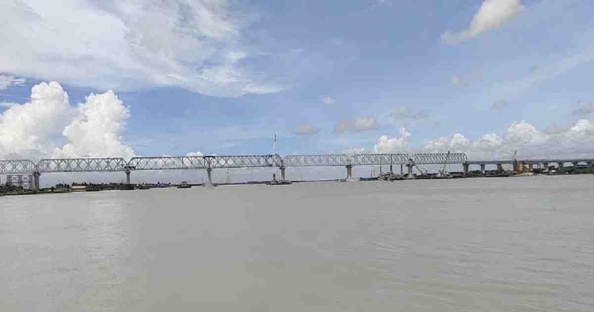 Rupsha Railway Bridge, Khulna-Mongla port rail line to facilitate goods ...