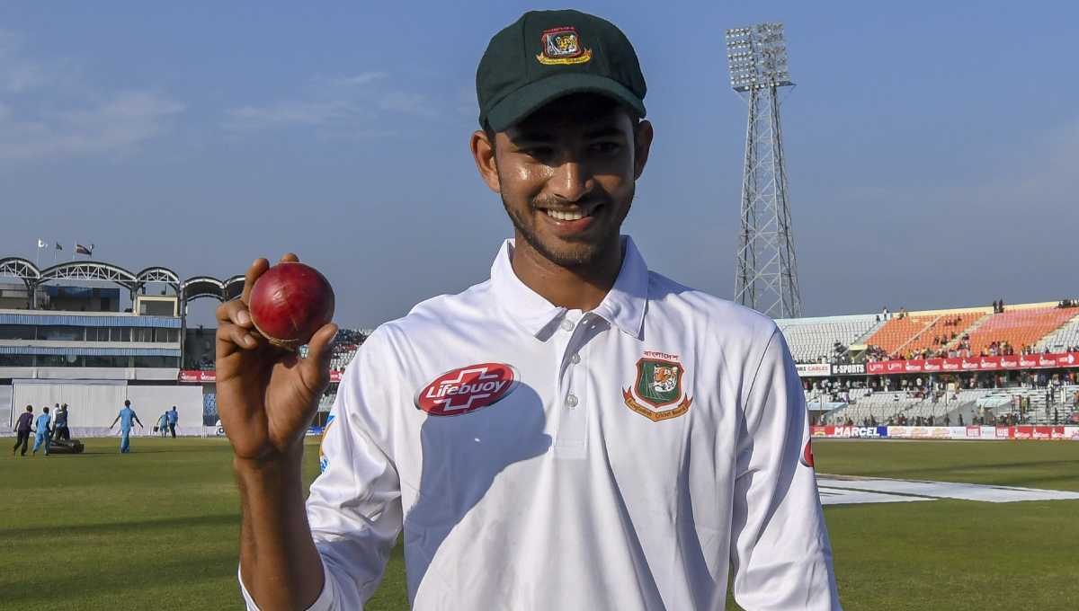Bangladesh’s Nayeem becomes youngest to take five-for on Test debut